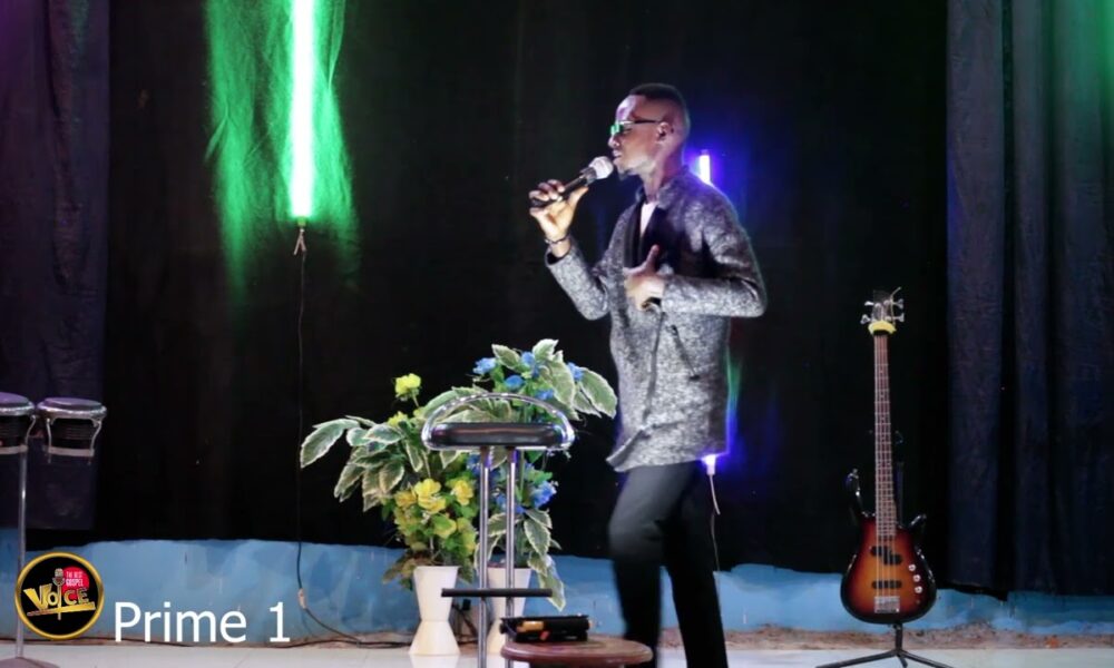 Thé best gospel voice Manace GRACIEN candidats numéro 28 Prime 1 ...